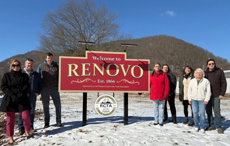At first sight: Renovo Community Trade Association updates signs ...